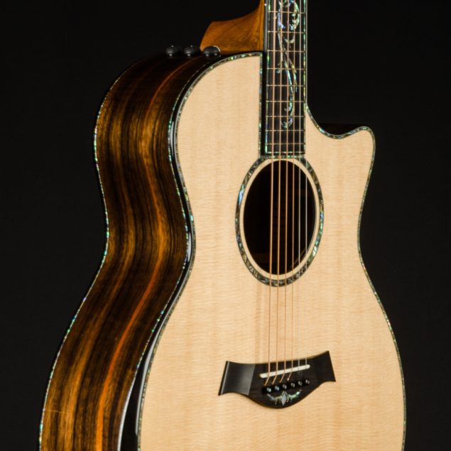 Taylor PS14ce Presentation Series Macassar Ebony and Sitka Spruce Used ...