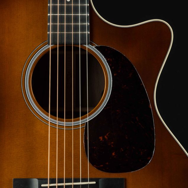 Martin GPCE Black Walnut Ambertone Grand Performance Cutaway with ...