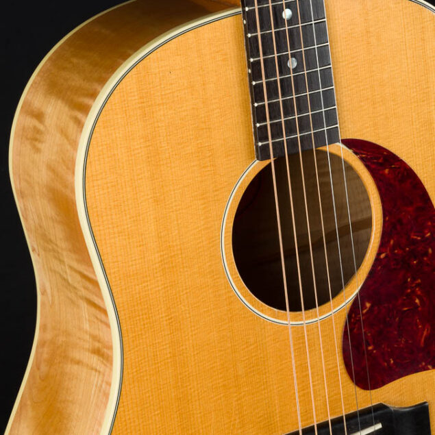 Gibson J-45 Custom Flamed Maple Limited Edition with Pickup Used (2006 ...