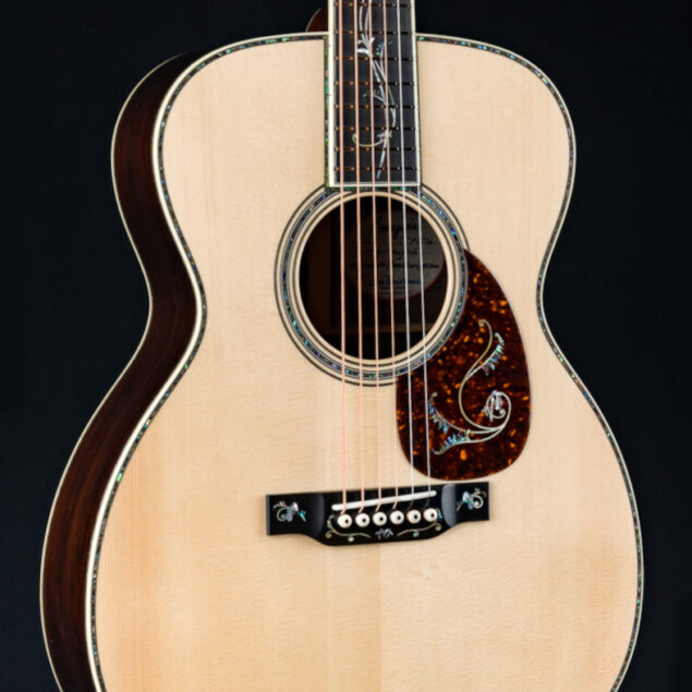 Bourgeois OM-45 “Ghost Flower” Premium Brazilian Rosewood and ...