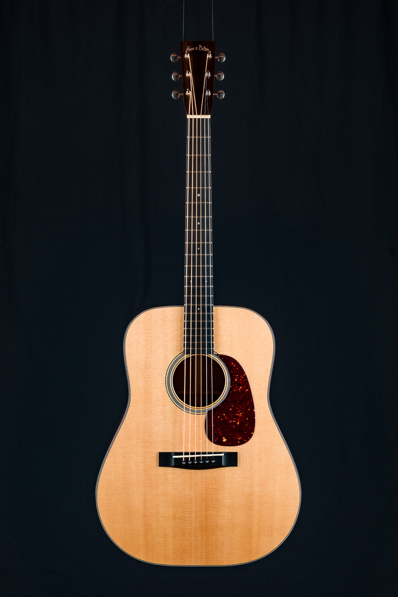 Huss & Dalton TD-M Sitka Spruce and Mahogany with Pickup Used (2016 ...