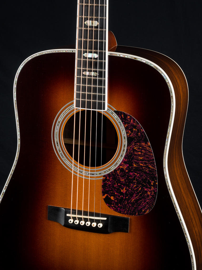 Martin D-41 Sunburst Indian Rosewood and Sitka Spruce with Pickup Used ...