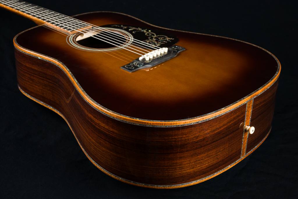 Martin D-45 Custom Tree of Life Ambertone Wild Grain Indian Rosewood ...