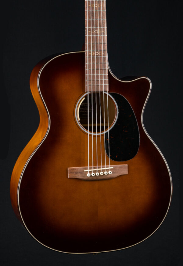 Martin GPCE Inception Maple and European Spruce Amber Fade Sunburst ...