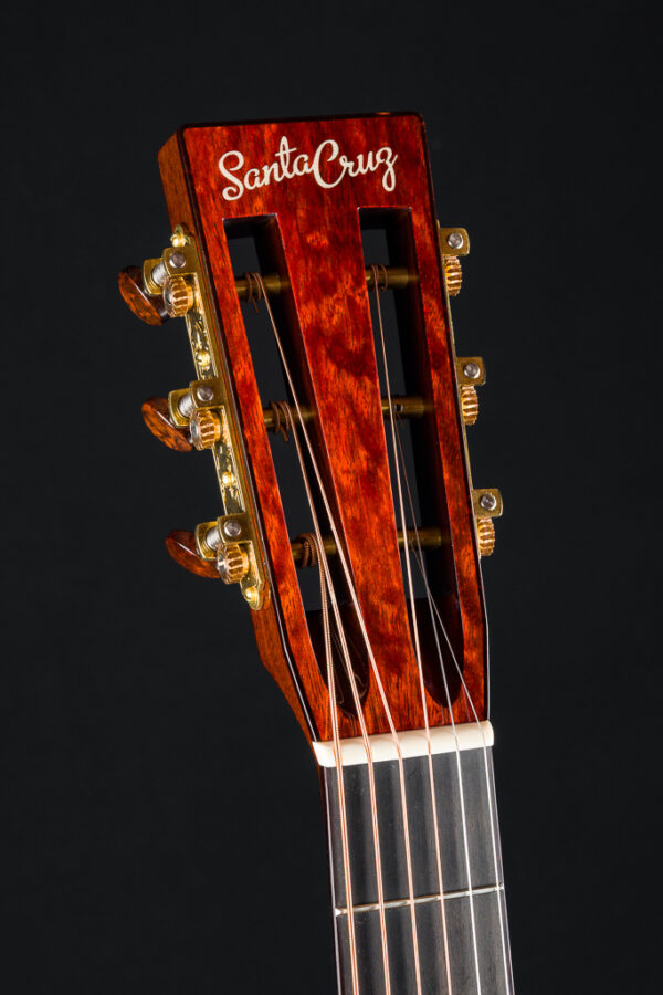 Santa Cruz OM Rare Figured Pernambuco and Fort Ross Chapel Redwood ...