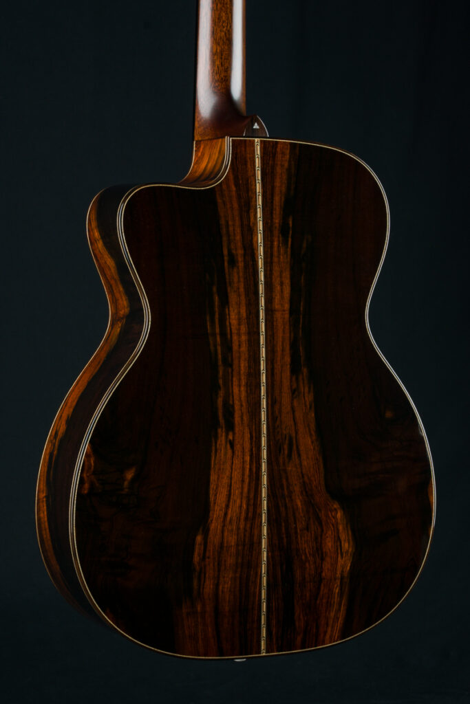 Bourgeois OMC Soloist 50th Anniversary Brazilian Rosewood and Bearclaw ...