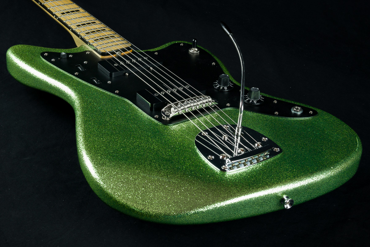 Mario Jazz Model Coke Bottle Green Flake Used (2023) | Down Home Guitars