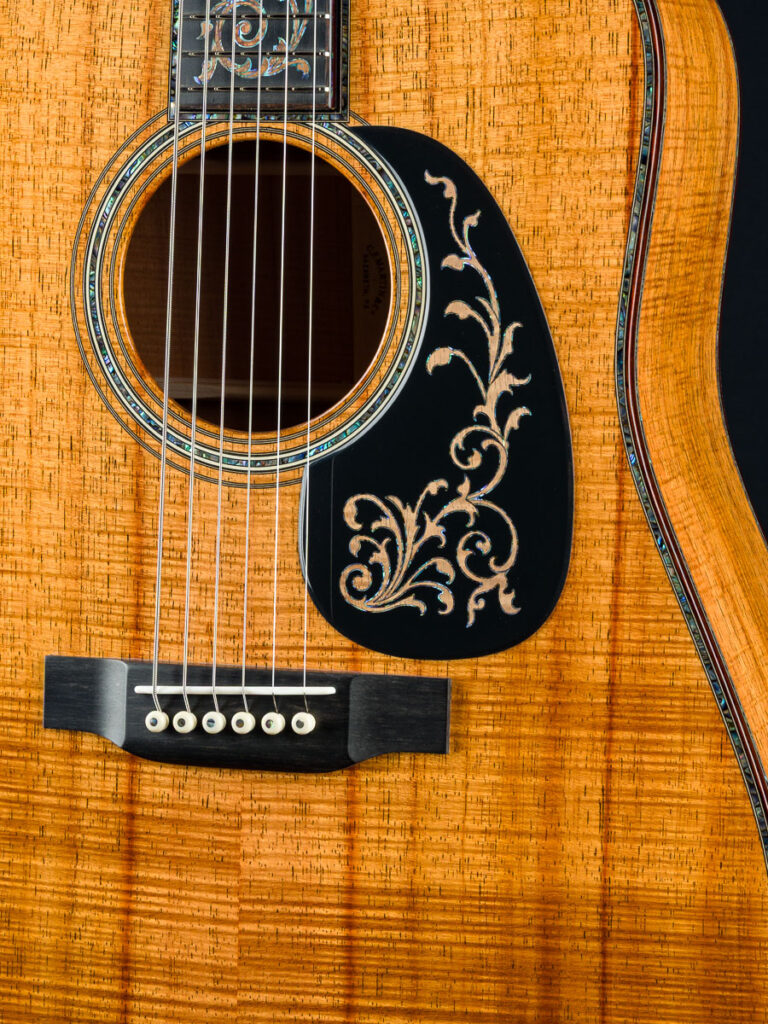 Martin D-45 Custom Tree of Life Premium Highly Flamed Koa | Down Home ...