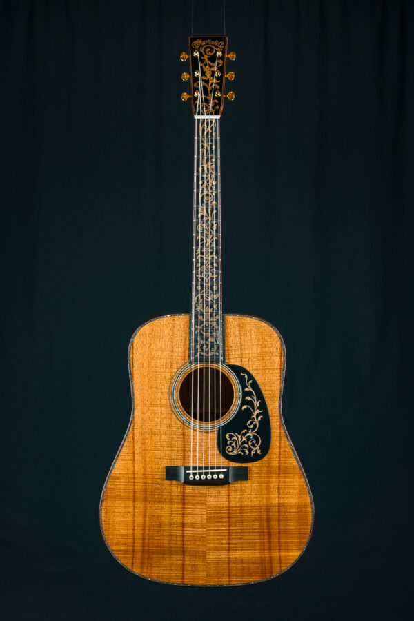 Martin D-45 Custom Tree of Life Premium Highly Flamed Koa | Down Home ...
