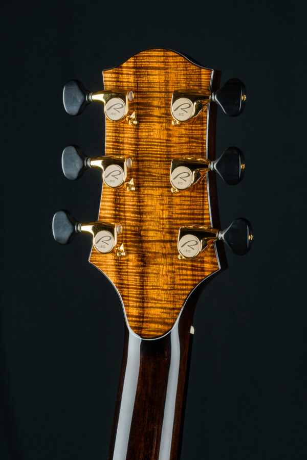 Kevin Ryan Abbey Grand Parlor Flamed Koa and Engelmann Spruce Used ...