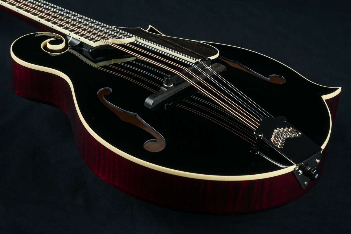 Collings MF Deluxe Black Top Adirondack Spruce and Flamed Maple ...