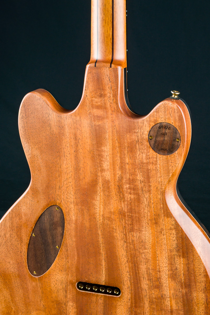 Lowden GL-J Figured Ebony Top Custom Semi-Hollow Jazz Model | Down Home ...