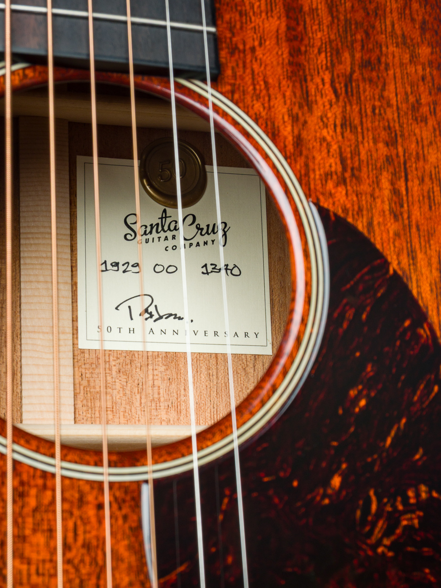 Santa Cruz 1929 00 50th Anniversary Limited Edition All Mahogany | Down ...