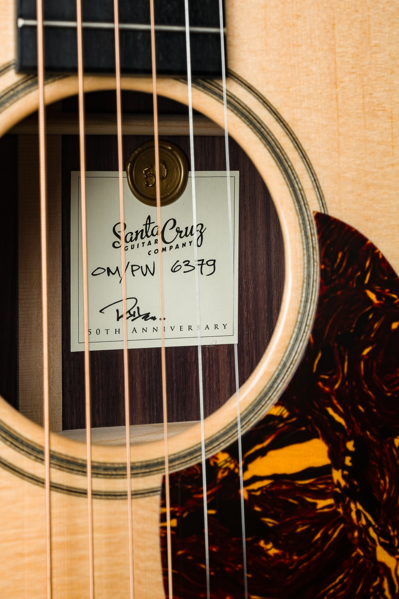 Santa Cruz OM Pre-War 50th Anniversary Limited Edition Indian Rosewood ...