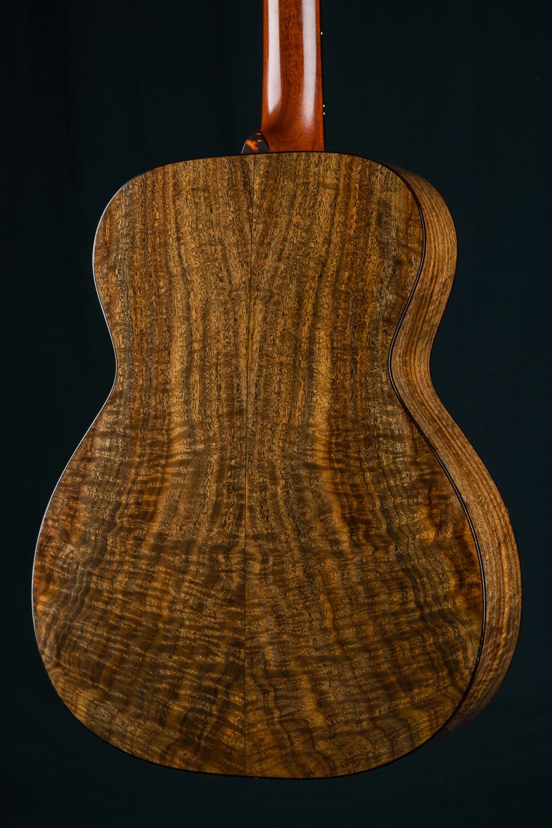 Santa Cruz OM Pre-War Figured Walnut and Redwood Sunburst Custom Used ...